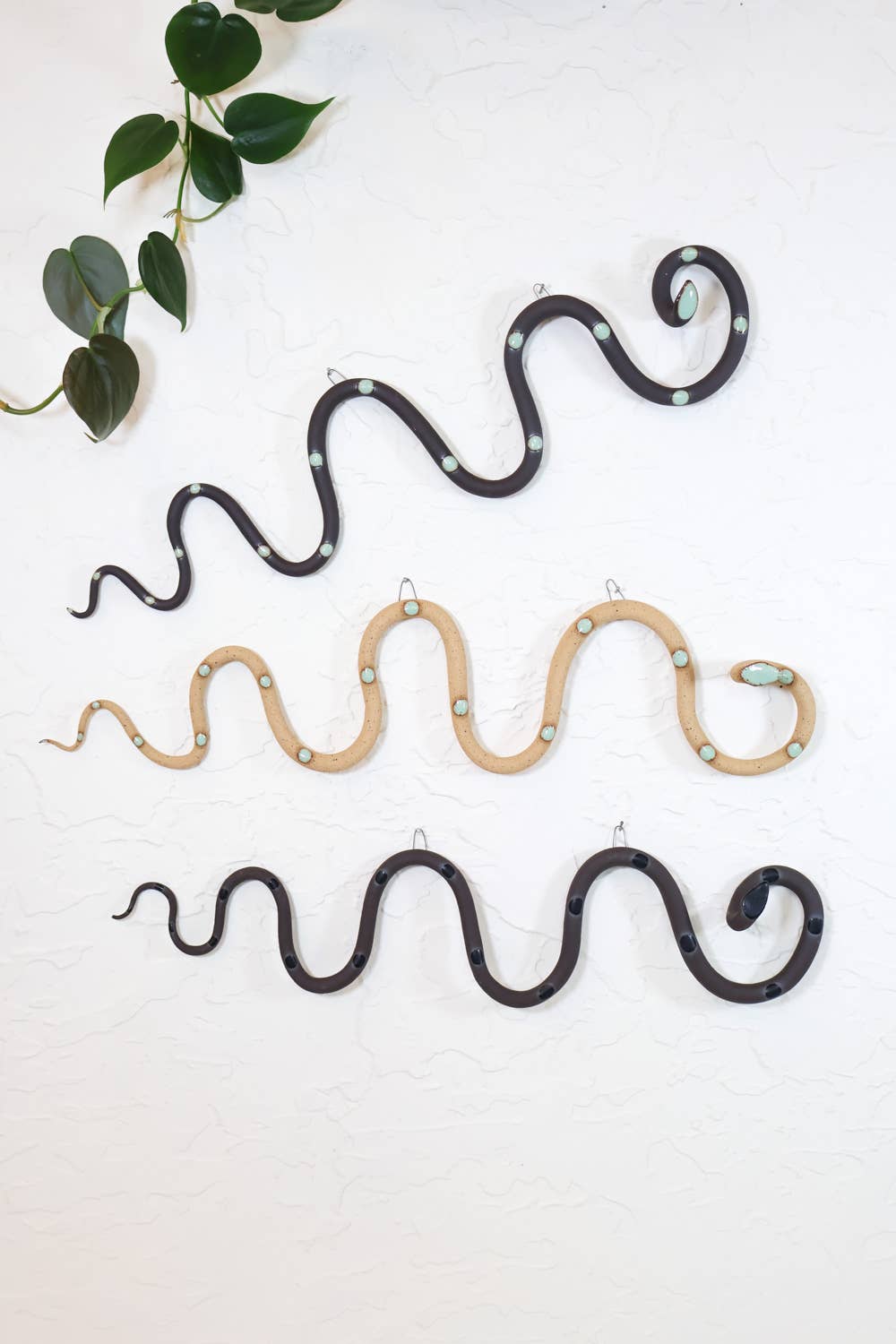Ceramic Wall Snake Horizontal – Bowerbird